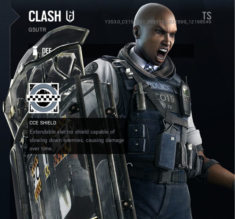 【R6S】CLASH（クラッシュ）の使い方、立ち回り方と性能について！おすすめな装備の組み合わせを紹介！【新オペレーター】